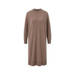 Tchibo Cashmere-Strickkleid - Beige/Meliert - Gr.: S