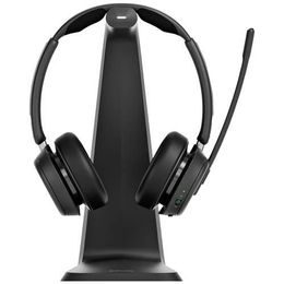 EPOS Impact 1061T Computer On Ear Headset Bluetooth® Stereo Schwarz Headset, inkl. Lade- und Dockingstation