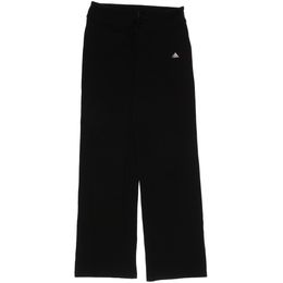 Adidas Damen Stoffhose, schwarz, Gr. 0