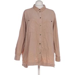 Ulla Popken Damen Bluse, beige, Gr. 54