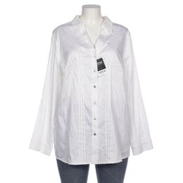 Selection by Ulla Popken Damen Bluse, weiß, Gr. 50