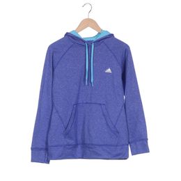 Adidas Damen Kapuzenpullover, blau, Gr. 42