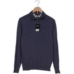 Tommy Hilfiger Herren Pullover, blau, Gr. 48