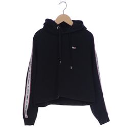 Tommy Jeans Damen Kapuzenpullover, schwarz, Gr. 34