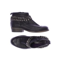 Bronx Damen Stiefelette, schwarz, Gr. 38