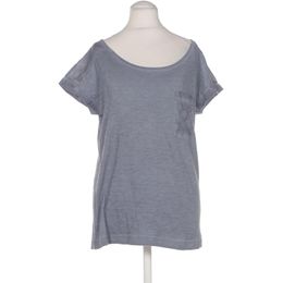 EDC by Esprit Damen T-Shirt, blau, Gr. 34