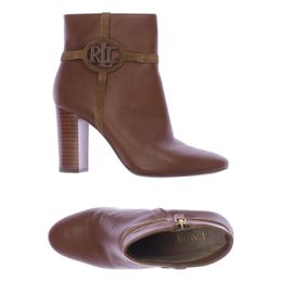 Lauren by Ralph Lauren Lauren Ralph Lauren Damen Stiefelette, braun, Gr. 7