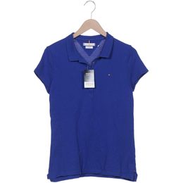 Tommy Hilfiger Damen Poloshirt, blau, Gr. 46