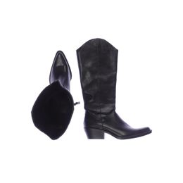 Zara Damen Stiefel, schwarz, Gr. 37