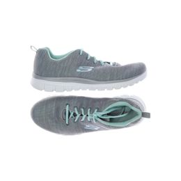 Skechers Damen Sneakers, grau, Gr. 42