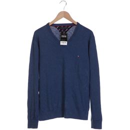 Tommy Hilfiger Herren Pullover, blau, Gr. 52