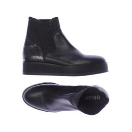 Bronx Damen Stiefelette, schwarz, Gr. 42