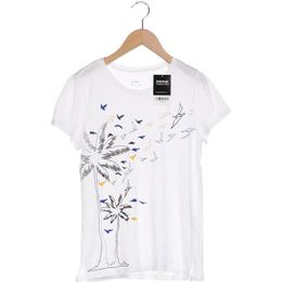 EDC by Esprit Damen T-Shirt, weiß, Gr. 34