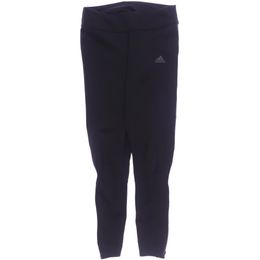 Adidas Damen Stoffhose, schwarz, Gr. 0