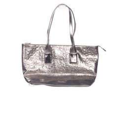 Calvin Klein Jeans Damen Handtasche, silber, Gr.