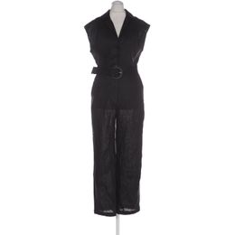 Mango Damen Jumpsuit/Overall, schwarz, Gr. 34