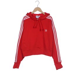 adidas originals Damen Kapuzenpullover, rot, Gr. 36