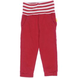 Steiff Herren Stoffhose, rot, Gr. 80