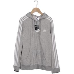 Adidas Damen Kapuzenpullover, grau, Gr. 38