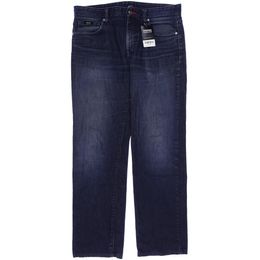 BOSS by Hugo BOSS Herren Jeans, marineblau, Gr. 35