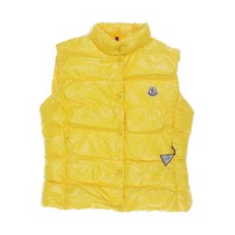 Moncler Damen Weste, gelb, Gr. 42