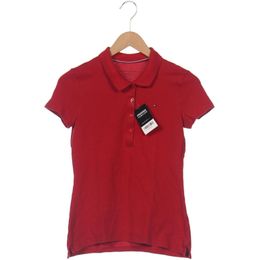 Tommy Hilfiger Damen Poloshirt, rot, Gr. 34