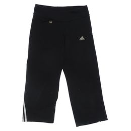 Adidas Damen Stoffhose, schwarz, Gr. 140