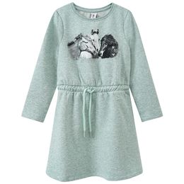 Yigga Mädchen Sweatkleid mit Pferde-Motiv