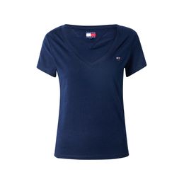 Tommy Jeans Shirt 'Low Slim' female size M Dark blue