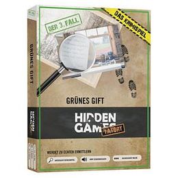 HIDDEN GAMES Tatort Krimispiel Fall 3 Grünes Gift Escape-Room Spiel