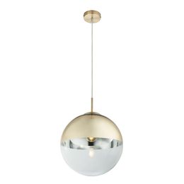 Globo Lighting - VARUS - Hängeleuchte Metall goldfarben, 1x E27