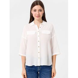 Dandalo Bluse Damen Gr&ouml;&szlig;e XL ecru