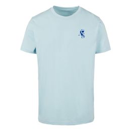 Mister Tee T-Shirt 'A S Club' Herren Gr&ouml;&szlig;e M blau / hellblau / gr&uuml;n / orange