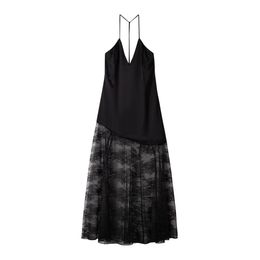 Bershka Kleid Damen Gr&ouml;&szlig;e 40 schwarz Sommerkleid