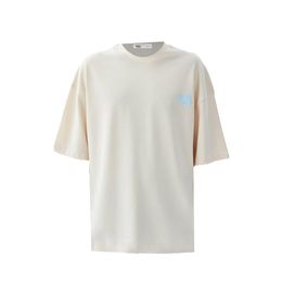 Vamos Clo Shirt Herren Gr&ouml;&szlig;e S creme / t&uuml;rkis / schwarz