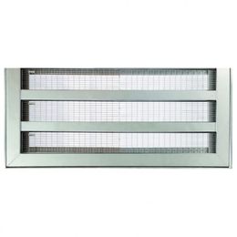 Aco Designabdeckung Vario mit Maschenrost, 1000x400 mm, Silber