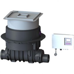 Kessel R&uuml;ckstaupumpanlage Pumpfix-F-Komfort Unterflurinstallation befliesbar, DN 100