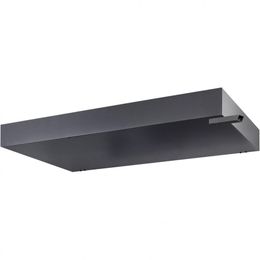 Gutta Rechteckvordach BS Plus mit Wasserspeier anthrazit, 160x90x15,5 cm, Wasserspeier rechts