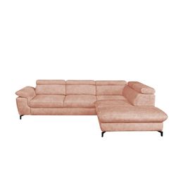 switch Ecksofa Alegra ¦ rosa/pink ¦ Maße (cm): B: 277 H: 93 T: 237