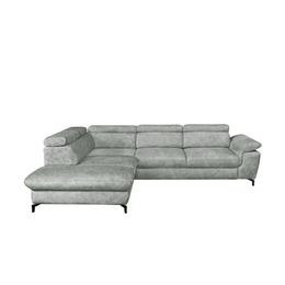 switch Ecksofa Alegra ¦ grau ¦ Maße (cm): B: 277 H: 93 T: 237