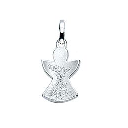 Adelia´s Charm-Einhänger ADELIA´S "925 Silber Charms Anhänger Engel" silberfarben (silber) Damen Silberschmuck für