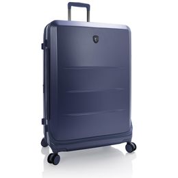 Hartschalen-Trolley Heys "EZ Fashion, 76 cm" Gr. B/H/T: 52cm x 76cm x 32cm 120 l, blau (navy) Koffer Reisegepäck, Aufgabegepäck, groß, TSA Zahlenschloss