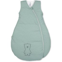 Babyschlafsack Sterntaler "mit Tiermotiv Bär Ben" Gr. L: 110 cm, 110, grün Baby Schlafsäcke