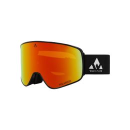 Skibrille WHISTLER "WS8500 Polarized OTG Ski Goggle" Sportbrillen schwarz mit polarisierten Sport-Gläser