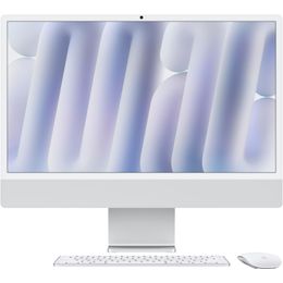 Apple iMac "iMac 24"", Computer, silber, Mac OS, 16 GB RAM 256 GB SSD