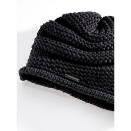 Strickmütze Casual Looks schwarz Damen Mützen