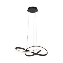 Pendelleuchte JUST LIGHT "MARIA" Lampen Gr. H: 120cm, schwarz LED, dimmbar, Switchmo