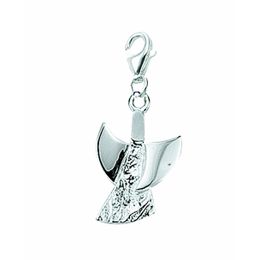 Adelia´s Charm-Einhänger ADELIA´S "925 Silber Charms Anhänger Engel" silberfarben (silber) Damen Silberschmuck für