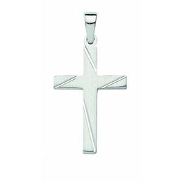 Adelia´s Ketten-Anhänger ADELIA´S "925 Silber Kreuz Anhänger" Schmuckanhänger Gr. Damen, Silber 925 (Sterlingsilber), silberfarben (silber) Damen Silberschmuck für & Herren