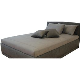 Tagesdecke Westfalia Schlafkomfort Tagesdecken Gr. B/L: 230cm x 220cm, grau